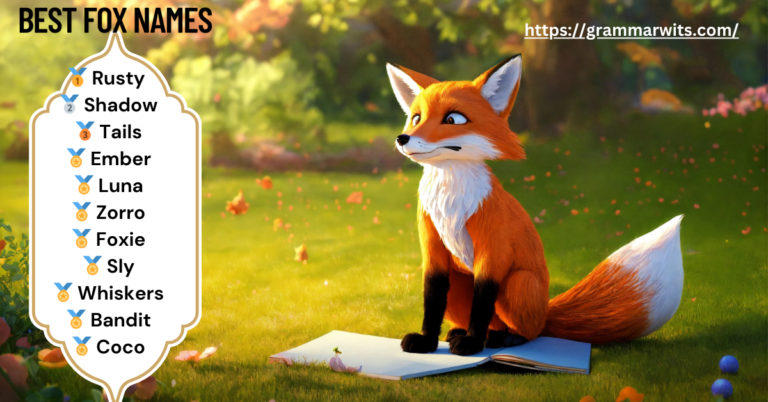Top 350+ Fox Names: Unique, Funny & Best Names for Foxes