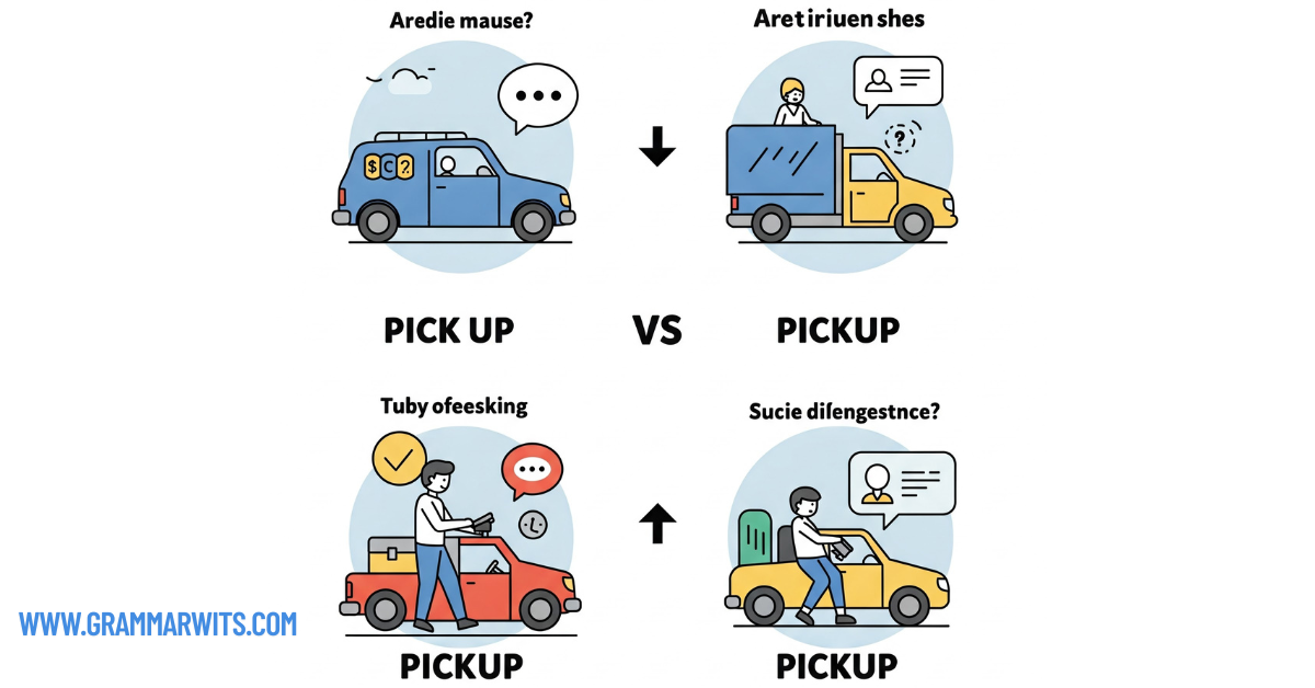 Pick-Up, Pick Up or Pickup: What’s the Correct Usage?