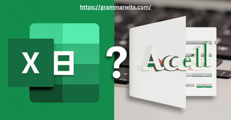 Excel or Accel What is the correct Spelling?