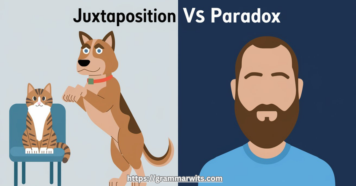 Juxtaposition vs Paradox Whats the Difference