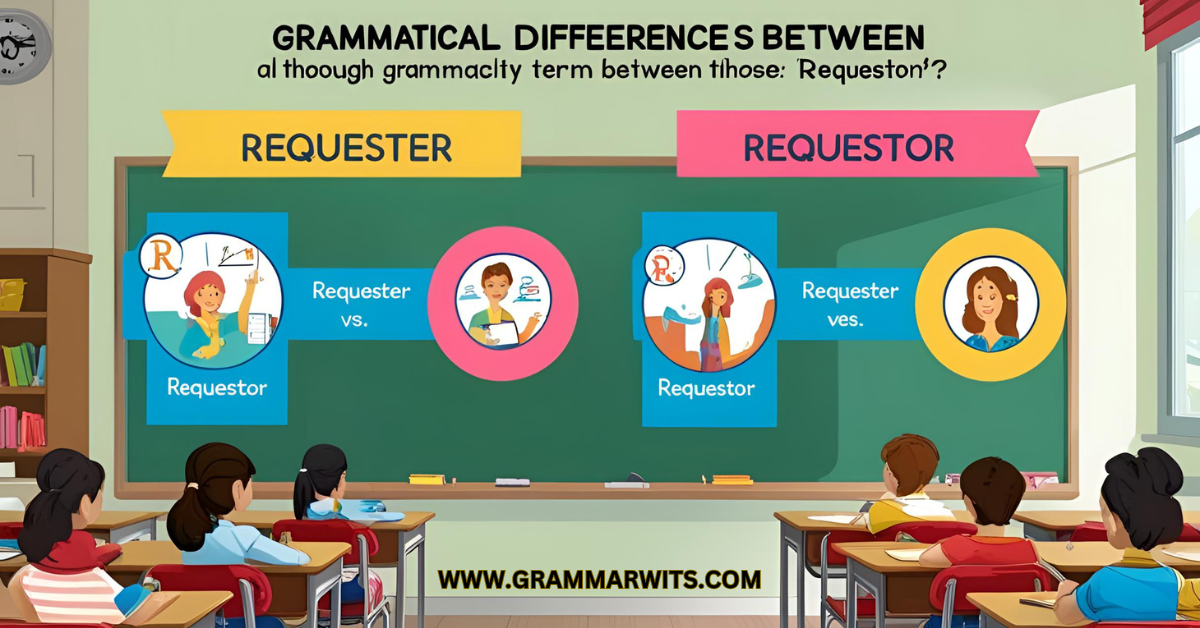 Requester or Requestor: Which Spelling to Use?