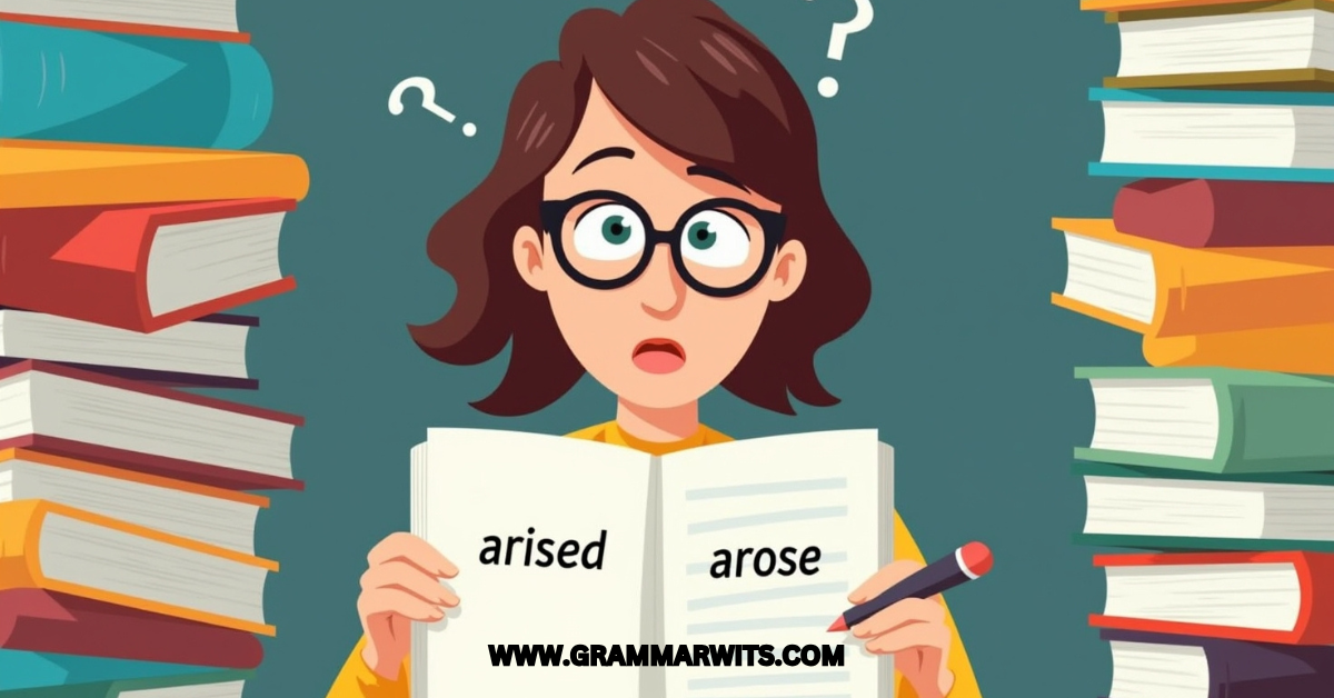 Arised or Arose Correct Past Tense of Arise