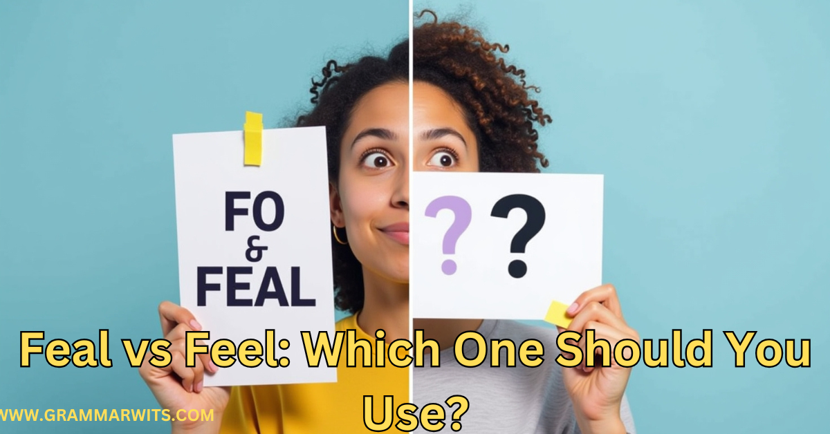 Feal vs Feel Which One Should You Use