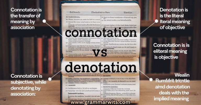 Connotation vs Denotation: Definitions, Differences, and Examples