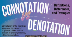 Connotation vs Denotation: Definitions, Differences, and Examples