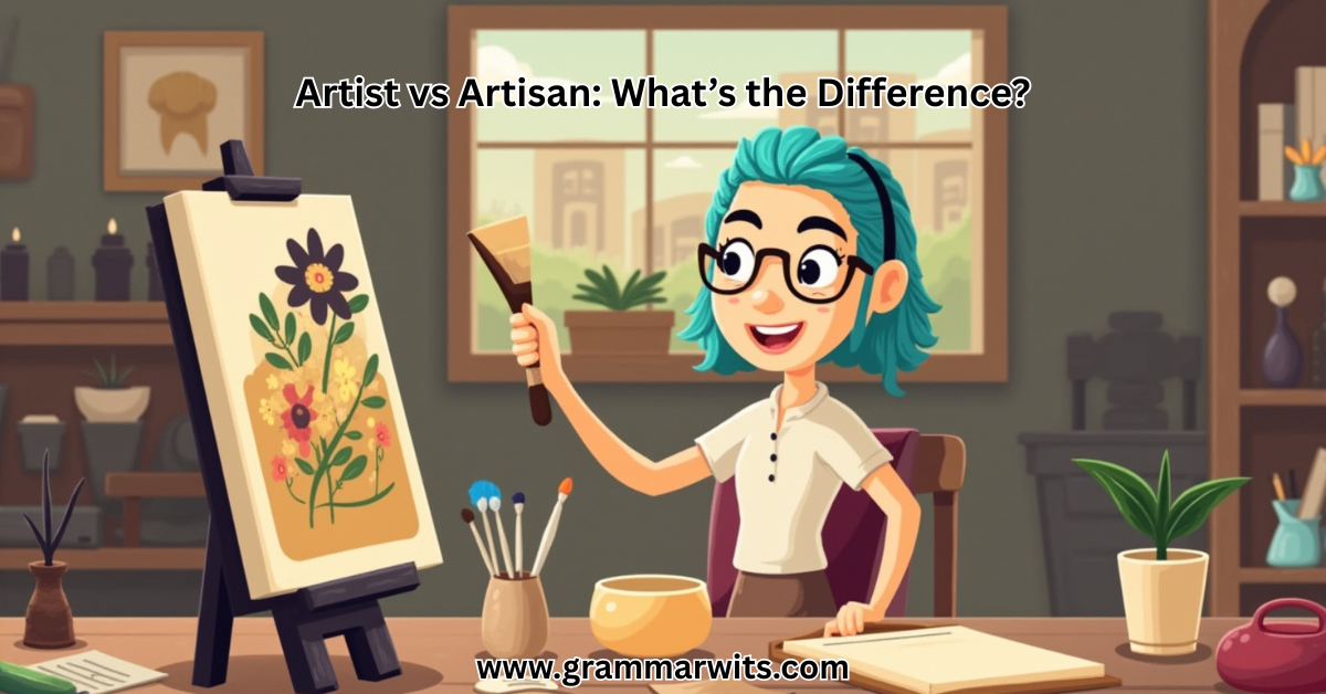 Artist vs Artisan What is the Difference
