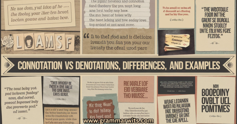 Connotation vs Denotation: Definitions, Differences, and Examples