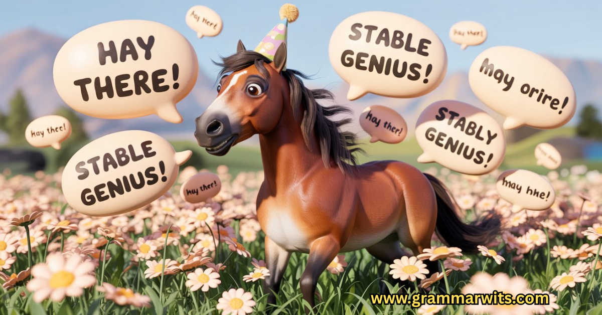 200+ Neigh-Sayers: Trotting Through Hilarious Horse Puns