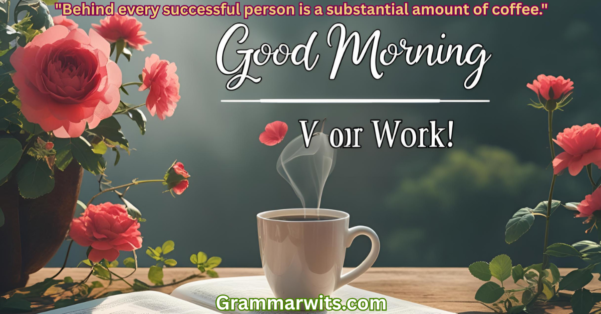 50+ Motivational Good Morning Quotes for Work