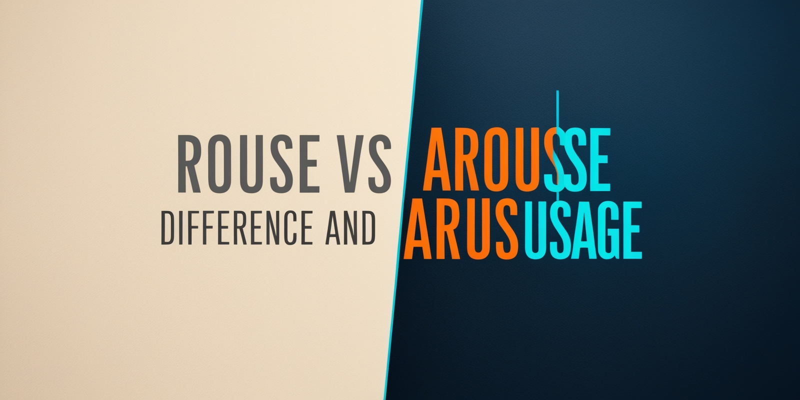 Rouse vs Arouse: What’s the Difference and Usage