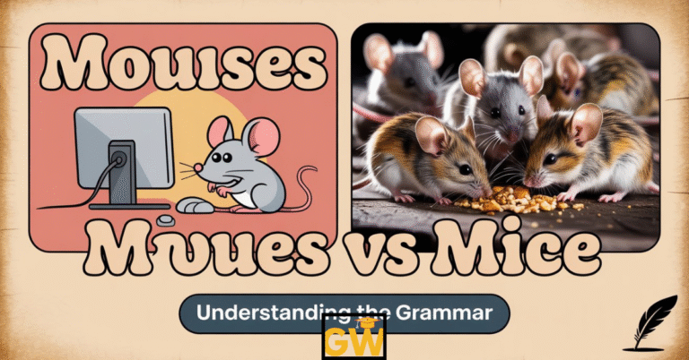 Mouses vs Mice Whats the Correct Plural of Mouse
