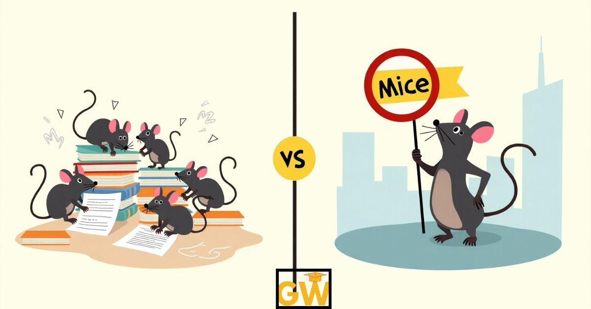 Mouses vs Mice Whats the Correct Plural of Mouse