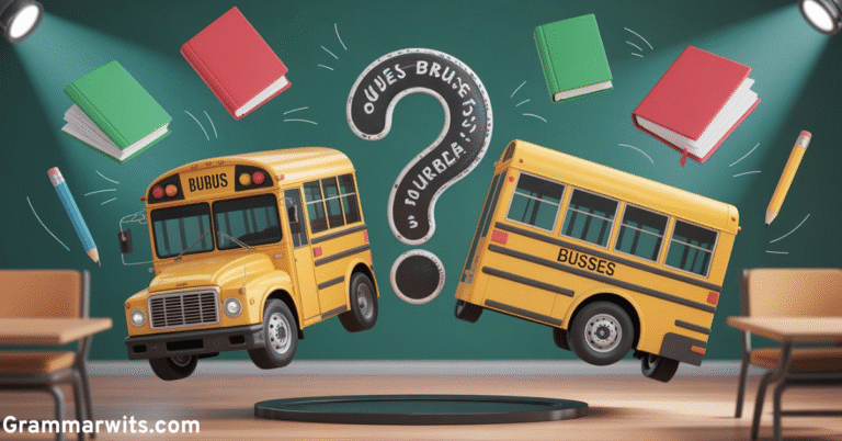 Buses or Busses: What’s the Correct Plural of Bus?