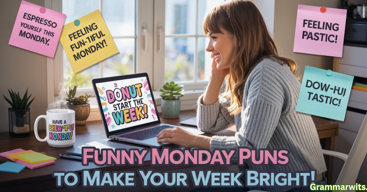 Funny Monday Puns to Make Your Week Bright