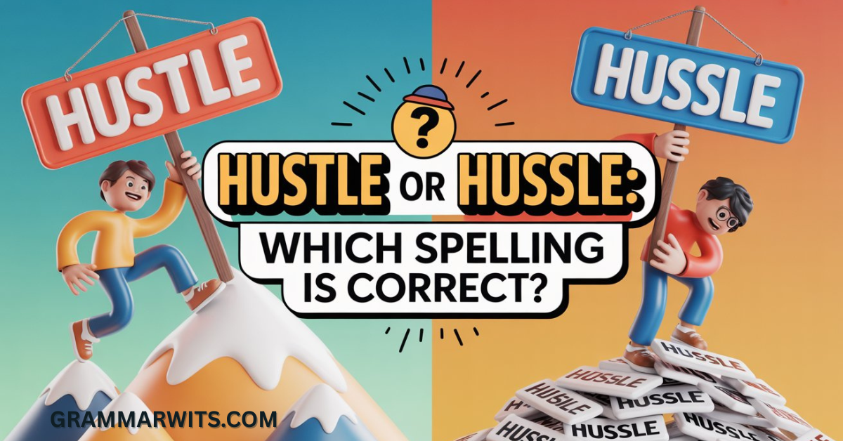 Hustle or Hussle: Which Spelling is Correct?