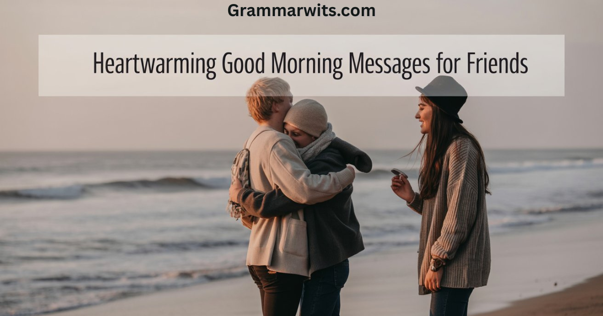 55+ Heartwarming Good Morning Messages for Friends