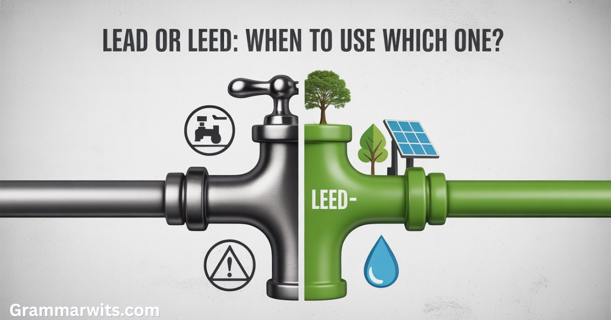 Lead or LEED: When to Use Which One?
